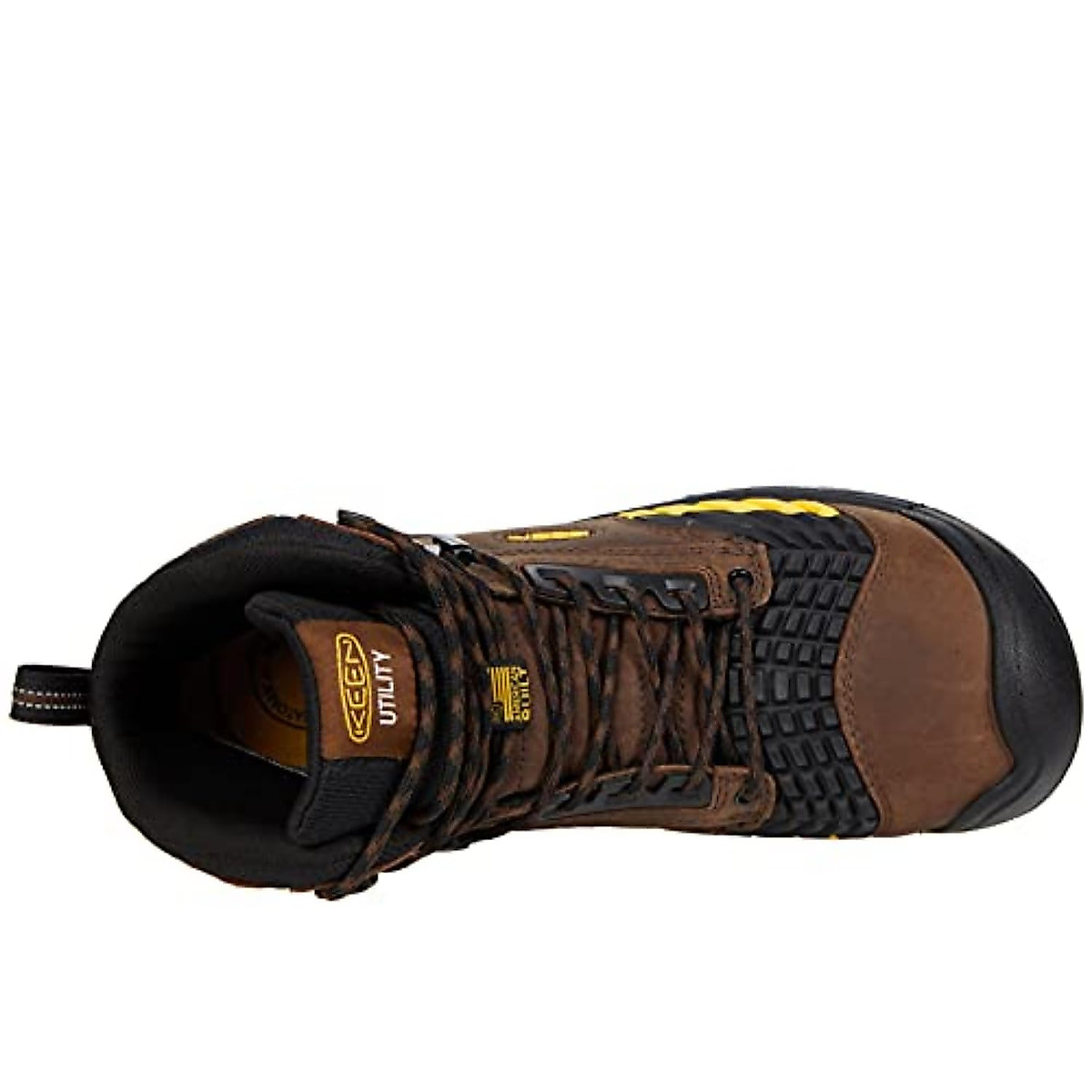 KEEN Utility Men's, Troy 6 inch CT Waterproof Boot Earth 14 EE