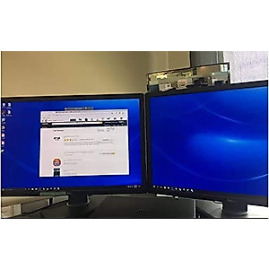 Definition Wide Angle Rear View Mirror for PC Monitors or Anywhere: EX Large by ModTek (2 Pack)