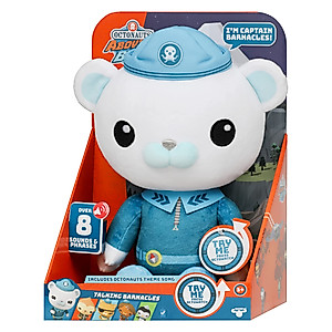 Octonauts Above & Beyond | Talking Plush Captain Barnacles Toy | Over 8 Sounds and Phrases