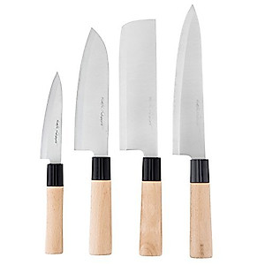 Premium Sushi & Sashimi Chef’s Knives – Set of 4 Knives - Ultra High Carbon Steel Blades