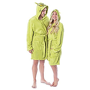 Dr. Seuss GRINCH Who Stole Christmas Adult Costume Character Robe (X-Large)
