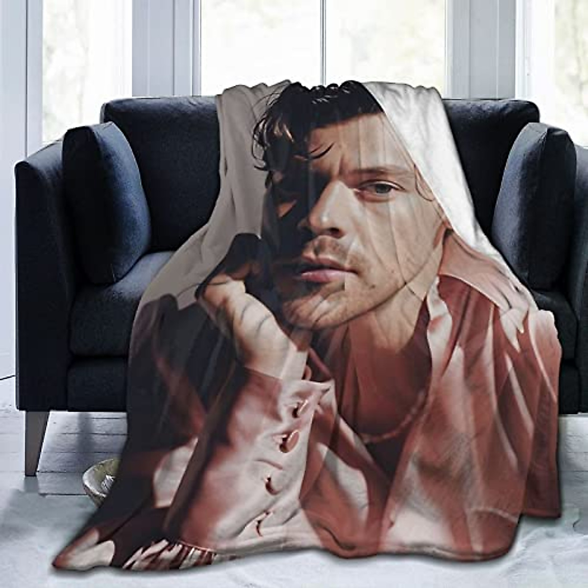 Harry`s Throw Blanket Digital Printed Ultra-Soft Micro Fleece Blanket Four Premium Airplane Soft Microfleece Travel Blanket 50''X40'' (2)