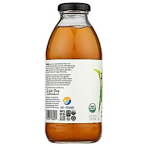 Just Ice Tea Ready To Drink Original Green Tea Unsweetened, Contains Caffeine, Fair Trade, Kosher, USDA Certified Organic, 16 Fluid Ounce (Pack of 12)