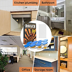 Cockroach Repellent for Home, Effective Roach Repeller,Cockroach Repellent Granule,Natural Roach Repellent Indoor/Outdoor Keep Roaches Away, Safe Around Pets & Plants, 8 Pack