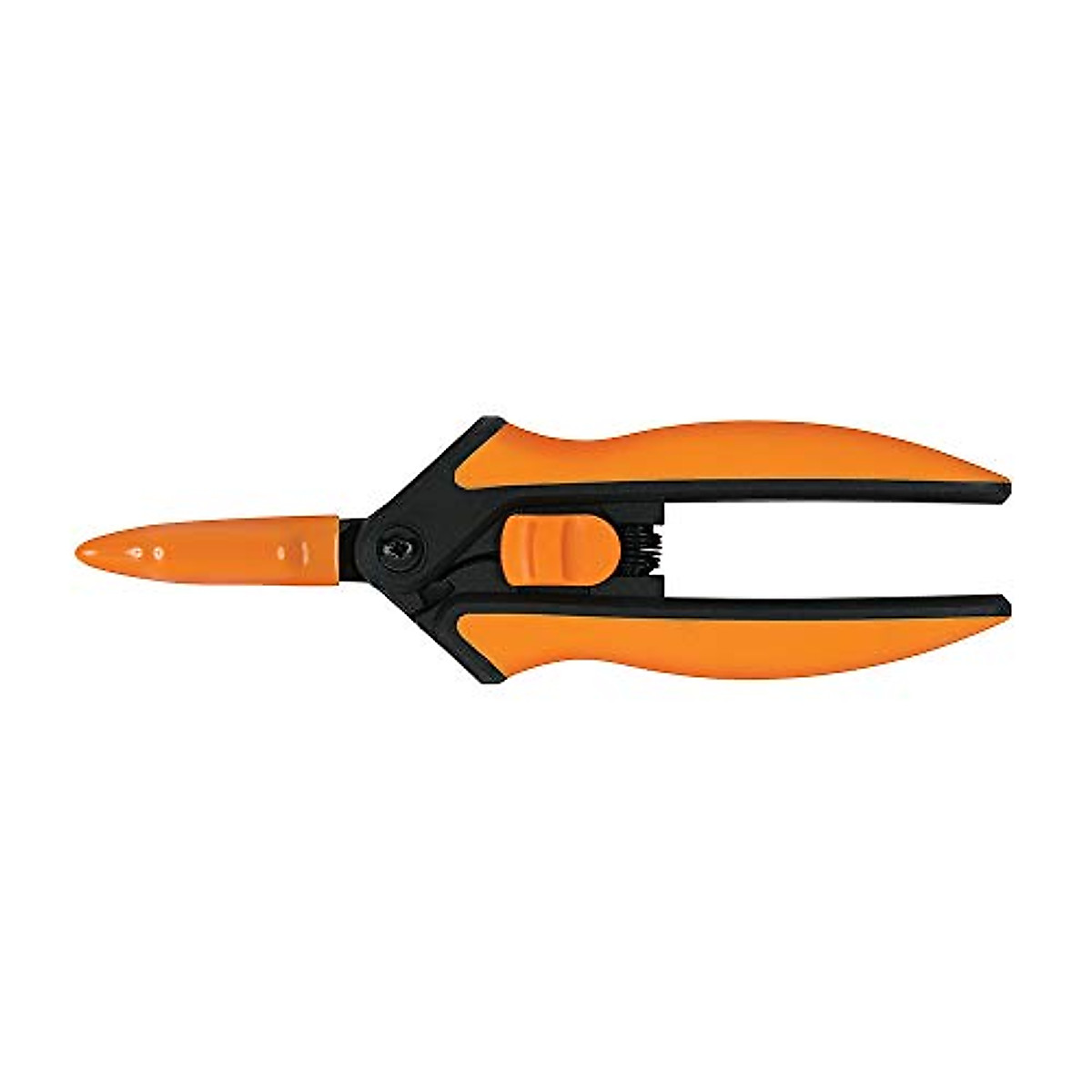Fiskars Micro-Tip Pruning Snips Garden Shears - Plant Cutting Scissors with Sharp Precision-Ground Non-Stick Blade - 2-Count