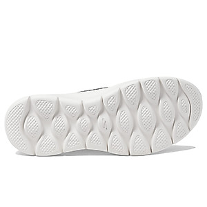 Skechers Women's GO Walk Flex-Clever View Sneaker, Black/White, 5.5