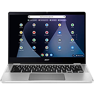 Acer Chromebook Laptop Touchscreen Flip 14inch FHD IPS Display| AMD Ryzen 3 5125C| Google Chrome| Backlit Keyboard| Wi-Fi 6| Bluetooth| Two USB Type-C| FHD Camera| 2 in 1| Cloth