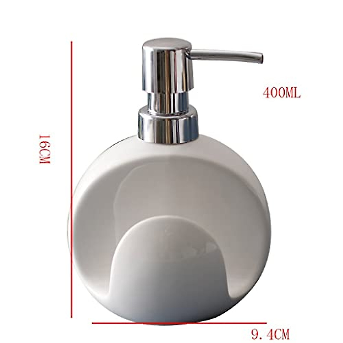 Soap Pump Dispenser Foam Pump Bottle Press Bottle Body Bottle Shower Soap Pump Shampoo Dispenser Lotion Bottle Bottles Dispenser (Color : 1)