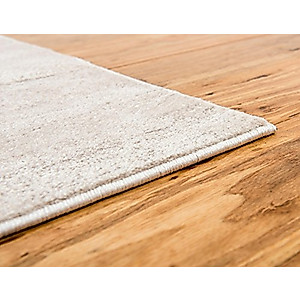 Unique Loom Uptown Collection Area Rug - Madison Avenue (8' x 10' Rectangle, Beige/ Light Brown)