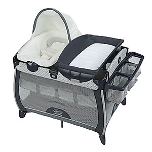 Graco Pack 'n Play Playard Quick Connect Portable Seat Deluxe, McKinley