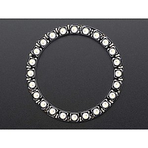 Adafruit Industries NeoPixel Ring - 24 x 5050 RGBW LEDs w/Integrated Drivers - Natural White - ~4500K