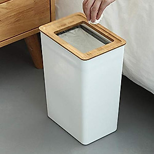 CZDYUF 1Pc Trash Bins Waste Container Ash Bins Kitchen Trash Holder Trash Basket for Kitchen Home ( Size : 7.5L )