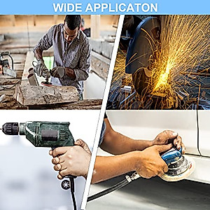 40Pcs Electric Motor Carbon Brushes Assortment 10 Different Sizes for Replacement Power Tool Part Repair