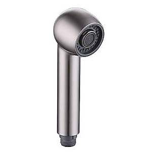 Brushed Nickel Kitchen Sink Faucet Head 2-Function Pull-out Spray Head for Bathroom Kitchen Faucet Replacement Part G1/2 Connections (Style 6)
