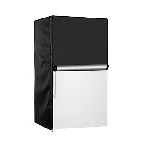 YZNKLXF Upright Freezer Cover 22''L x 23''W x 34''H, 600D Oxford mini fridge cover Protection for Outdoor Refrigerator Waterproof, Dustproof,Sun-Proof