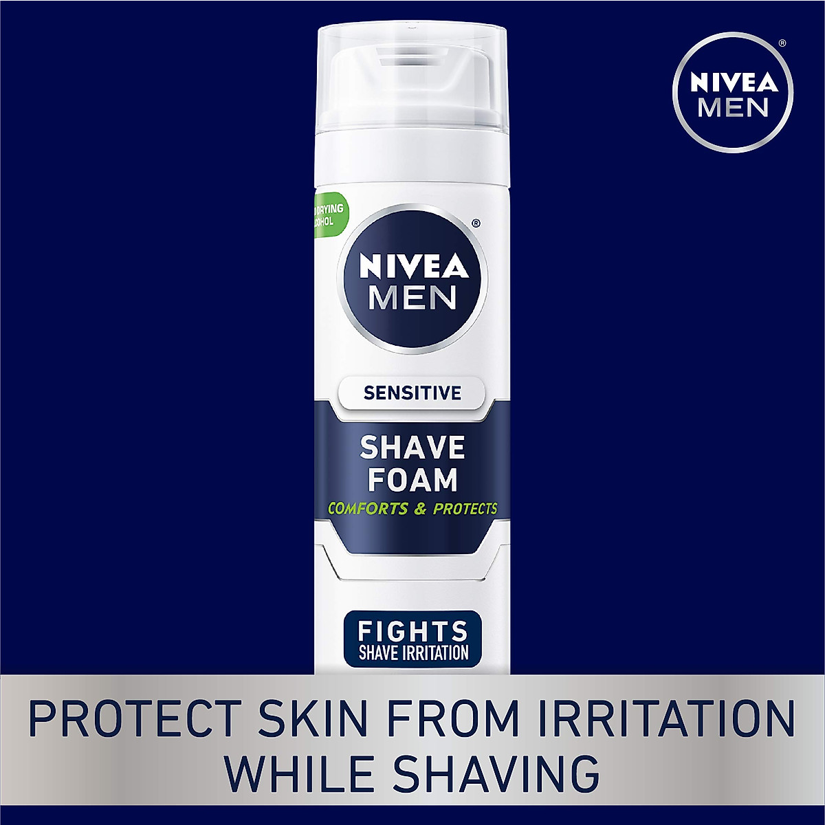 Nivea for Men Sensitive Shave Foam, 7 Ounce