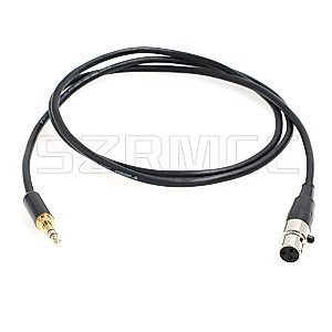 SZRMCC 3.5mm 1/8'' TRS to TA3F 3 Pin Mini-XLR Audio Cable for Sennheiser AKG Headphones Mic