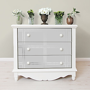 NuWallpaper NU2395 Tailored Peel & Stick Wallpaper, Grey