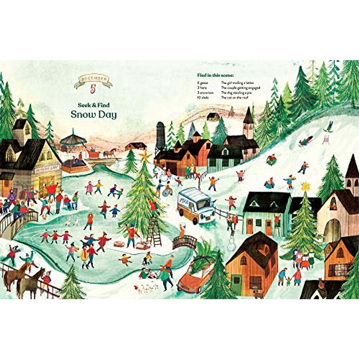 Christmas Is Coming! An Advent Book: Lift the flaps for crafts, games, recipes, stories, and more!