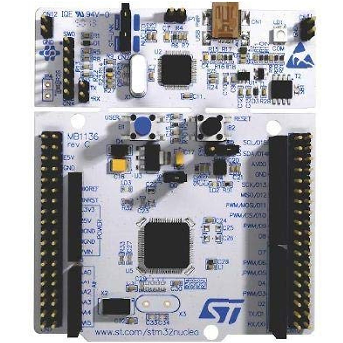 Stmicroelectronics Dev Board, Arduino/mbed Nucleo - NUCLEO-F334R8