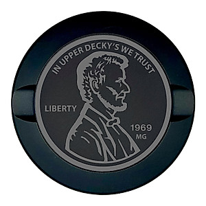 Edition 015: Liberty | Snus Can | Snus Container | Zyn Metal Can | Metal Zyn Container | Zyn Holder | Metal Snus Container | Smell Proof Container | Aluminum Zyn Container (Black)