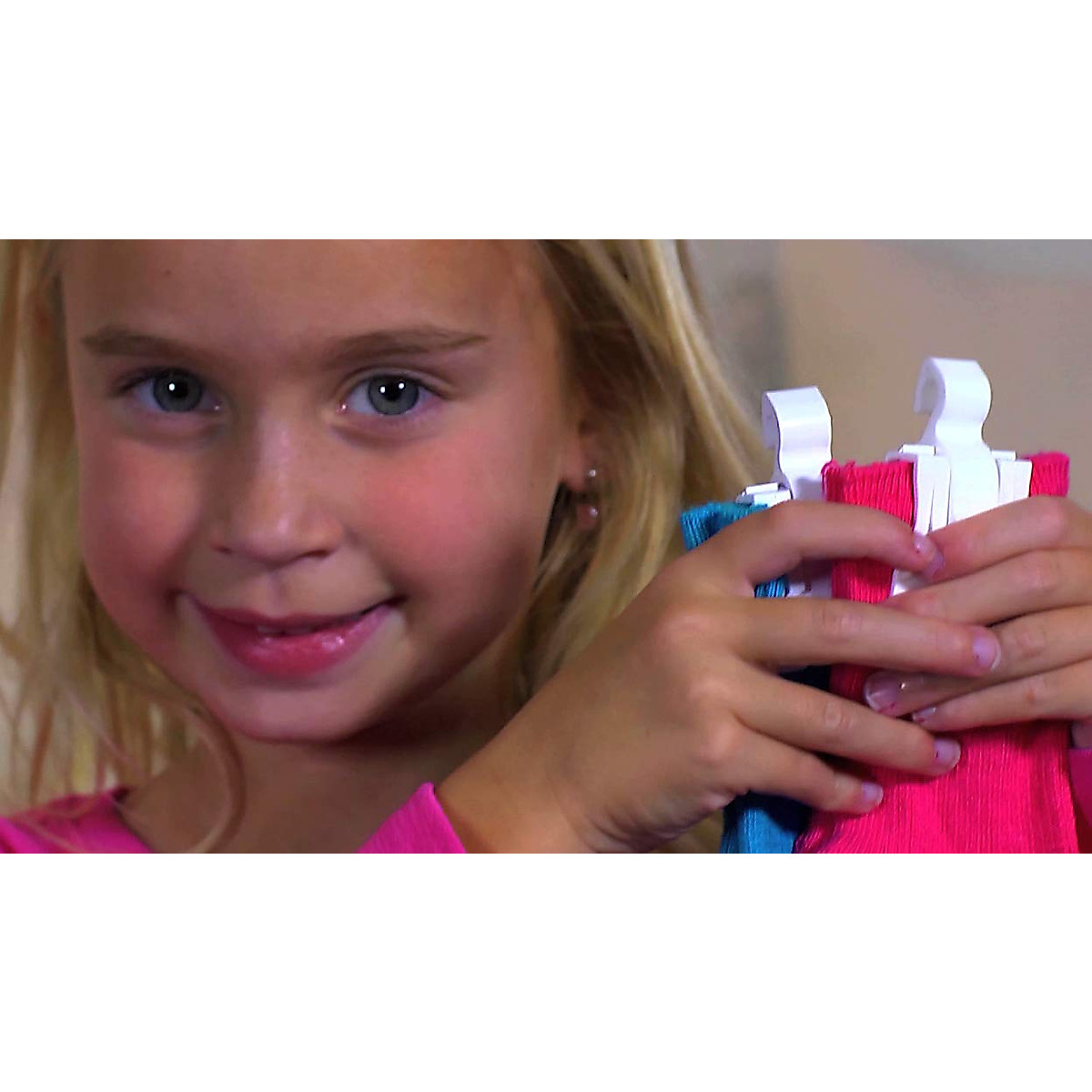 The Amazing Sock Clip Sock Holder, 32 Clips, Black, Made in U.S.A.