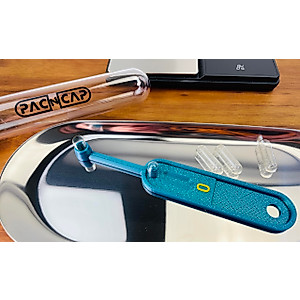 PACnCAP Single Capsule Scoop - Size 0 - A Tool for Weighing and Filling Capsules (Filling Tool for Empty Pill Capsules Filler, Capsules Size # 000 00 0 1 2 3 4 5 (0 Capsule Size), Various