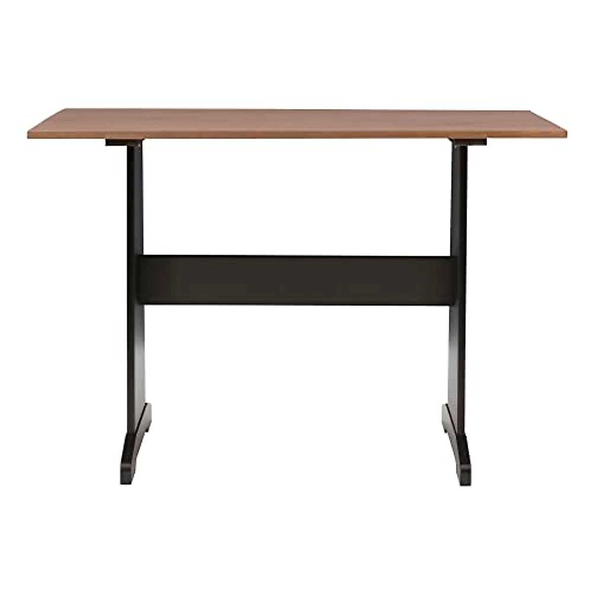 Linon Black and Pecan Breakfast Dining Set Ardmore Nook