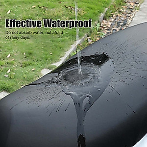 YOUNICE Universal Motorcycle Seat Cover PU Leather Waterproof Breathable 3D Mesh Cushion Cover Protector Rainproof Motorbike Seat Pad Cover for Outdoor (Leather, XL(86 * 53CM/33.9 * 20.87IN))