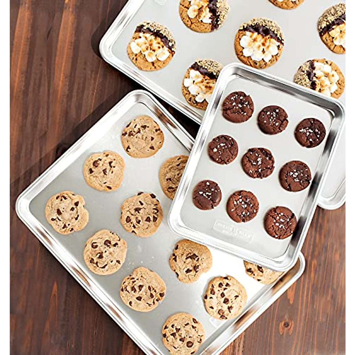 Nordic Ware 3 Piece Baker's Delight Set, 1 Pack, Aluminum