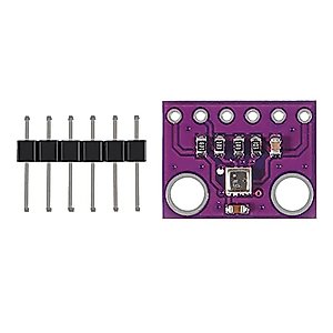 DORHEA 2Pcs BME280 3.3V Temperature Humidity Atmospheric Barometric Pressure Sensor Module GY-BME280-3.3 IIC I2C Breakout Board