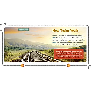 My First Book of Trains: All About Locomotives and Railcars for Kids