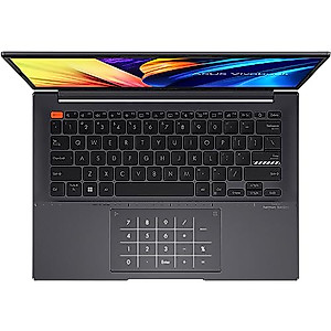 ASUS Vivobook S 14 Slim 2023 Laptop 14" 2.8K OLED 14-Core 12th Intel i7-12700H 16GB DDR4 1TB SSD Intel Iris Xe Graphics Thunderbolt 4 Wi-Fi 6E Backlit Keyboard Windows 11 Home w/ONT 32GB USB