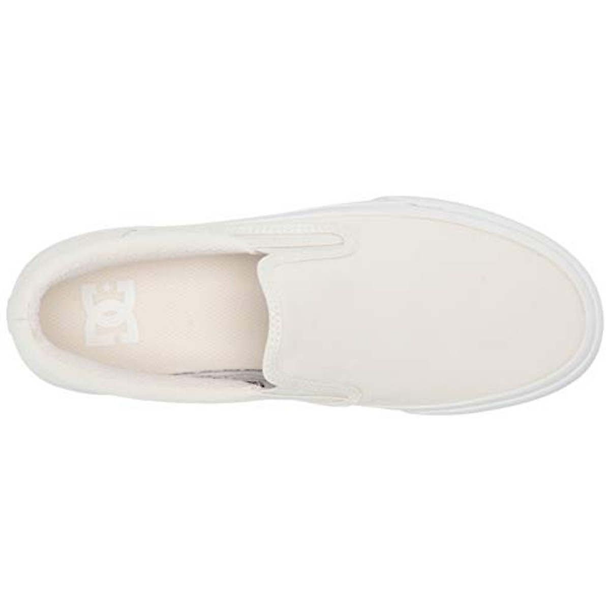 DC womens Trase Slip Skate Shoe, Tan, 6.5 US