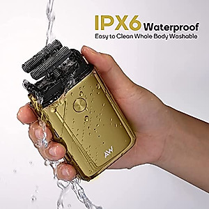 AW Foil Shavers for Men, All-Metal Housing Foil Shaver, Electric Razor for Men, Powerful Electric Shavers for Men, Maquina De Afeitar para Hombre, Shaving Machines for Men, Barber Shaver Foil Razor