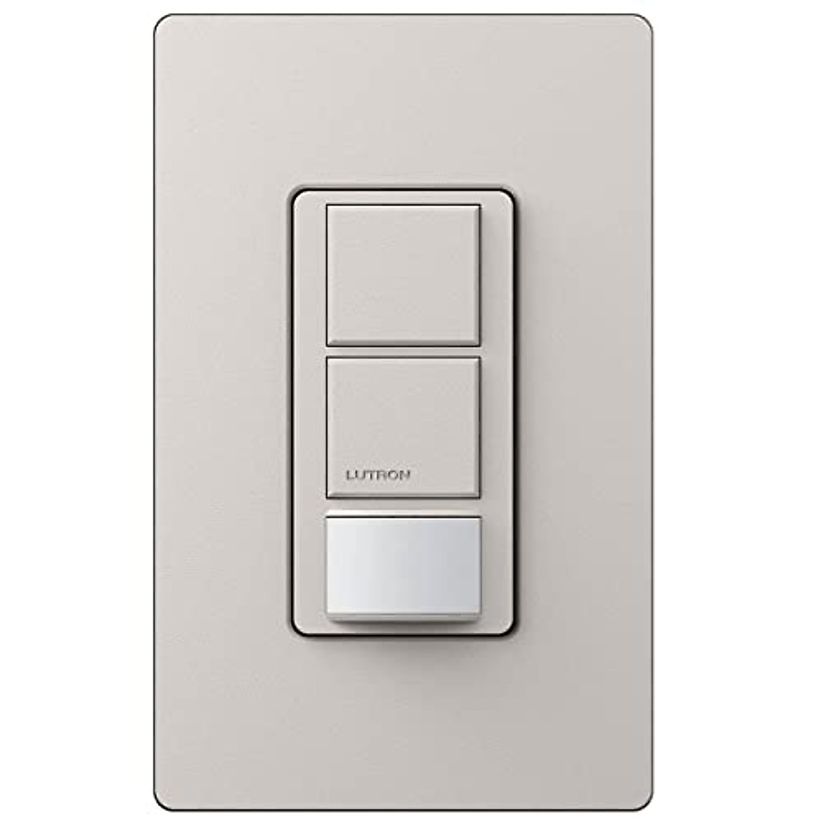 Lutron MS-OPS6-DDV-WH Motion Sensor, Maestro Occupancy Sensor Switch, 6A, Single Pole/Dual Circuit - White