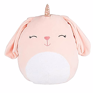Squishmallows 12" Legacy The Pink Bunnycorn - Officially Licensed Kellytoy Plush - Collectible Soft & Squishy Bunnycorn Stuffed Animal Toy - Add to Your Squad - Gift for Kids, Girls & Boys - 12 Inch