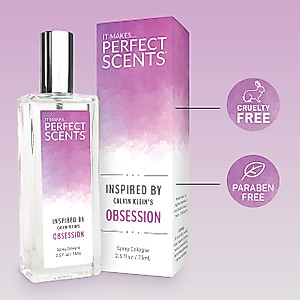 Perfect Scents Fragrances | Obsession | Women’s Eau de Toilette | Vegan, Paraben Free | Never Tested on Animals | 2.5 Fluid Ounces