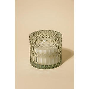 Poured in California | Vanilla Patchouli | Green | Disco Party Collection | 6 oz, 35 Hour Burn Time | Made to Set The Mood | Created with Natural Soy Wax and Essential Oils