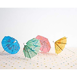 AMZ Empire Screaming Tiki Glasses 16 oz Cooler Glass, 4 Pieces, Modern Bar Party Set With Picks