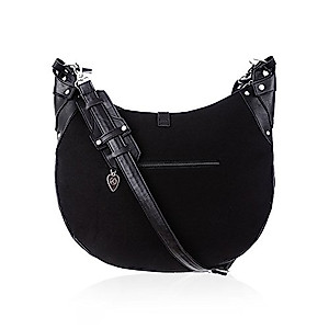 PENTAGRAM HOBO BAG - Black, harness Purse, occult, black fashion