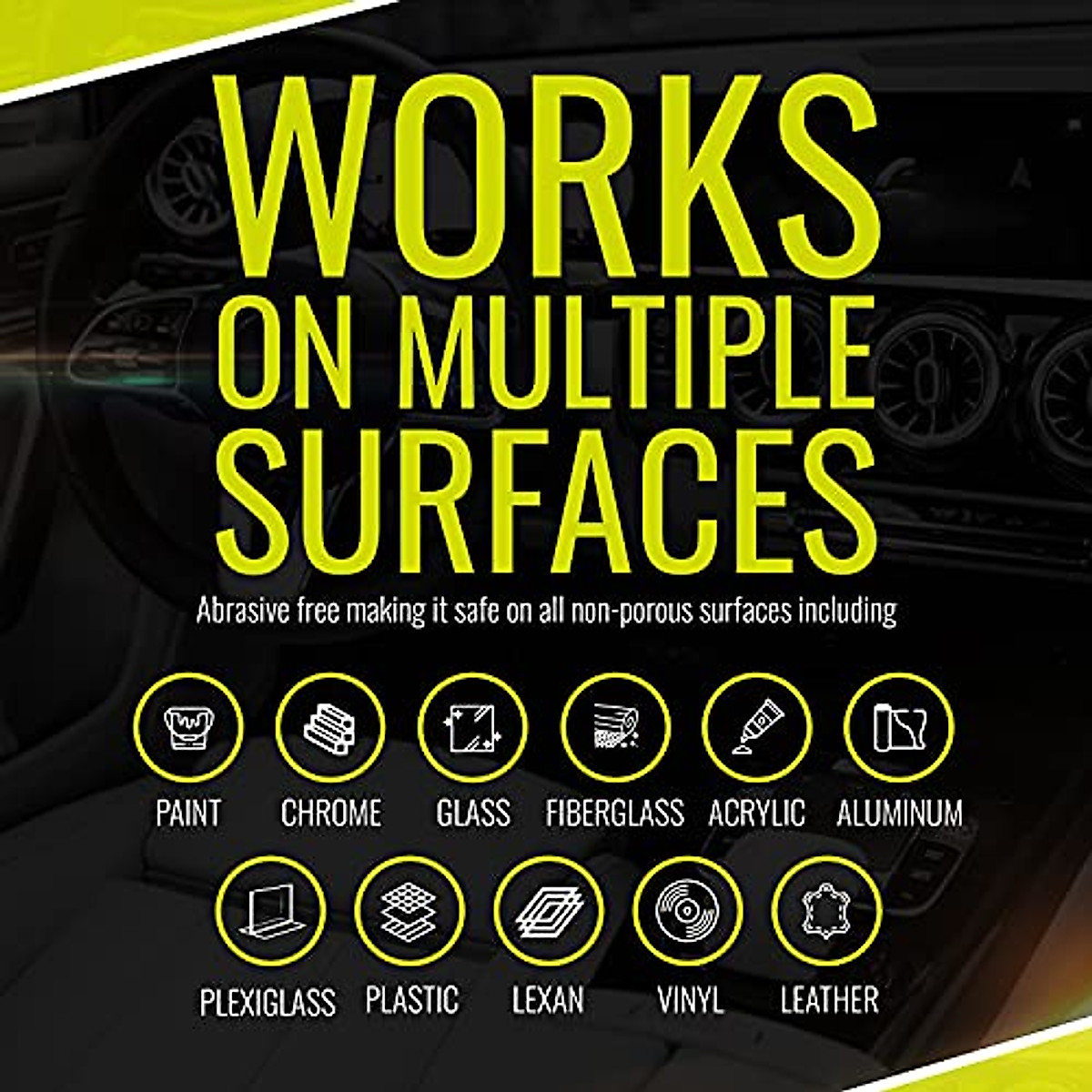 BugSlide 32 Oz Cleaner Refill for Spray Bottles & Travel Kits - Bug Remover, Detailing and Cleaning Solution for all Vehicles, Multisurface Cleaner to Shine and Degrease without Scratching