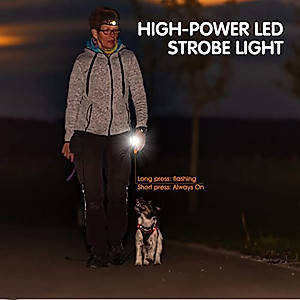 nzonpet Anti Barking Device, Ultrasonic 3 in 1 Dog Barking Deterrent Devices, 3 Frequency Dog Training and Bark Control 16.4Ft Range Rechargeable with LED Light and Wrist Strap Yellow