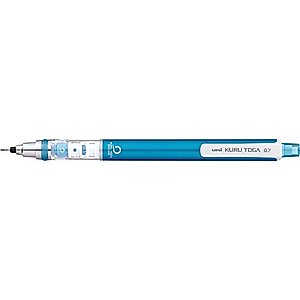 uni Mechanical Pencil Kurutoga Standard 0.7mm, Blue (M74501P.33)