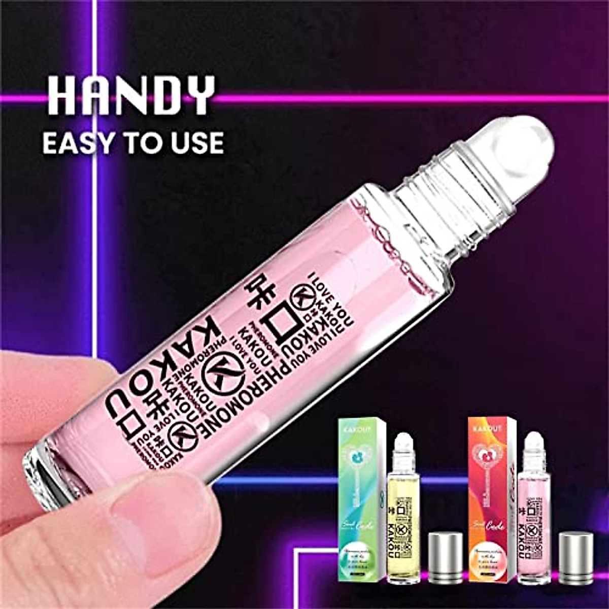 ZITIANY Pheromone Perfume for Women/Men to Attract the Opposite Sex, Feminine Male Eau de Parfum Rollerball Fragrance, 10ml