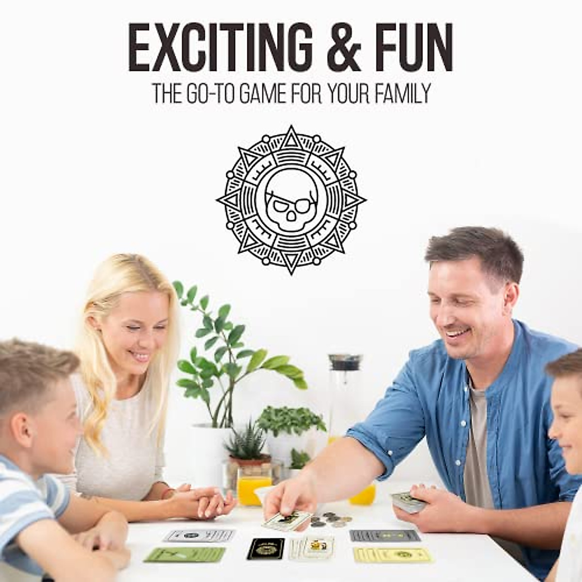 Get That Pirate's Booty Card Game, Fun 2-6 Player Family-Friendly Card Game for Adults, Teens, & Kids a Fun Pirate Themed Game and Good Stocking Stuffers Gift Ideas