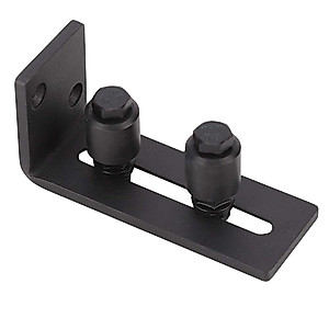 Sliding Barn Door Floor Guides, Barn Door Guide for Bottom Adjustable Roller and Wall Mount System,Barn Door Hardware Accessory,Smoothly and Quietly (A)