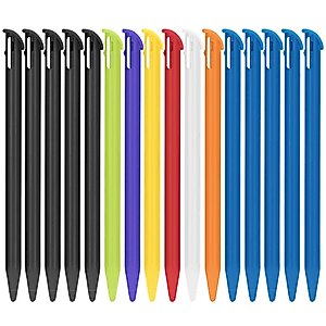 New 3DS XL Stylus, 16 Pcs Stylus Pen Set for New Nintendo 3DS XL and New 3DS LL(8 Colors)
