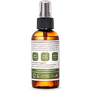 Dr. Beasley's - I14D04 Microsuede Cleanser - 4 oz., Removes Stains, Works on Ultrasuede or Faux Suede