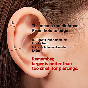 M MOOHAM Nose Rings for Women, 20g Gold Hoop Earring Surgical Steel Hypoallergenic Hinged Small Nose Ring 20 Gauge 8mm Septum Lip Ring Cartilage Hoop Earring Conch Piercing Jewelry